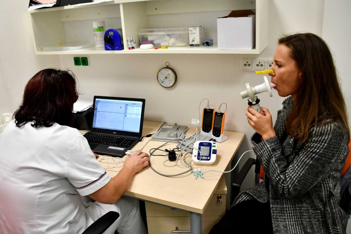 O vyšetření plic byl velký zájem - STA Bruntálsko